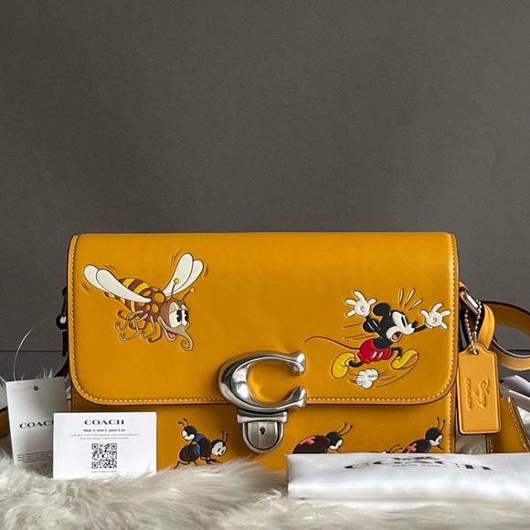 Coach | Bags | Ch467 Disney X Coach Studio Shoulder Bag With Mickey ...